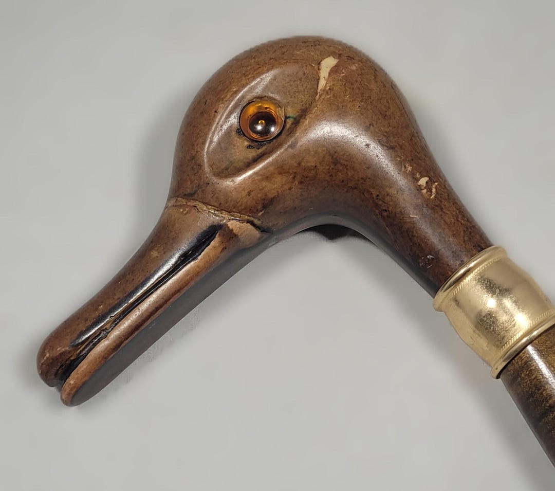 Vintage Mid-century Made in Italy Duck Head Shoehorn - Flexible Spring ...