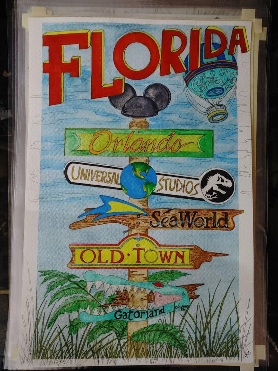 Florida Adventure Sign - Etsy