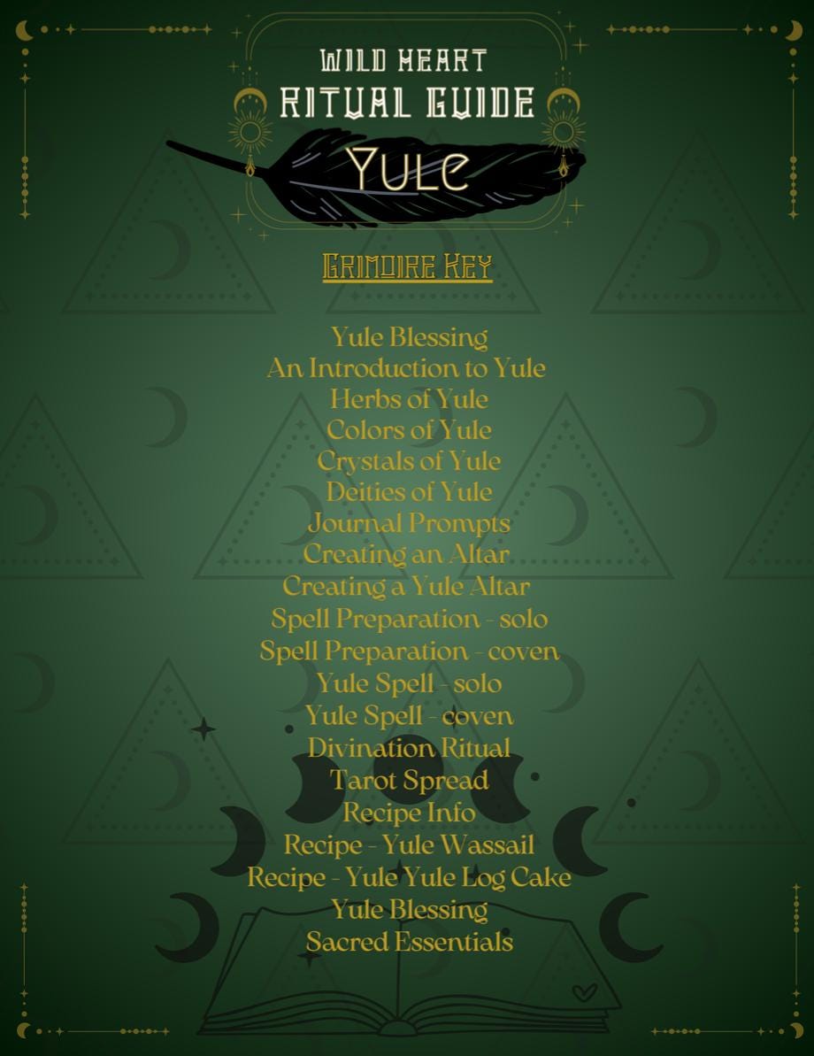 Yule Ritual Guide | Winter Solstice Spells, Recipes, and Magic ...