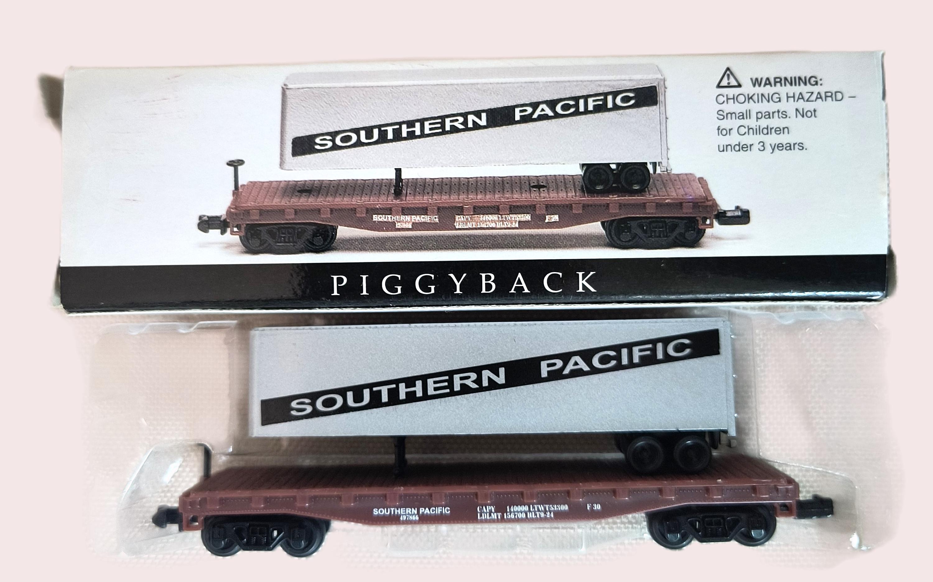 Collectible Miniature Southern Pacific Train Cars (4) - Etsy