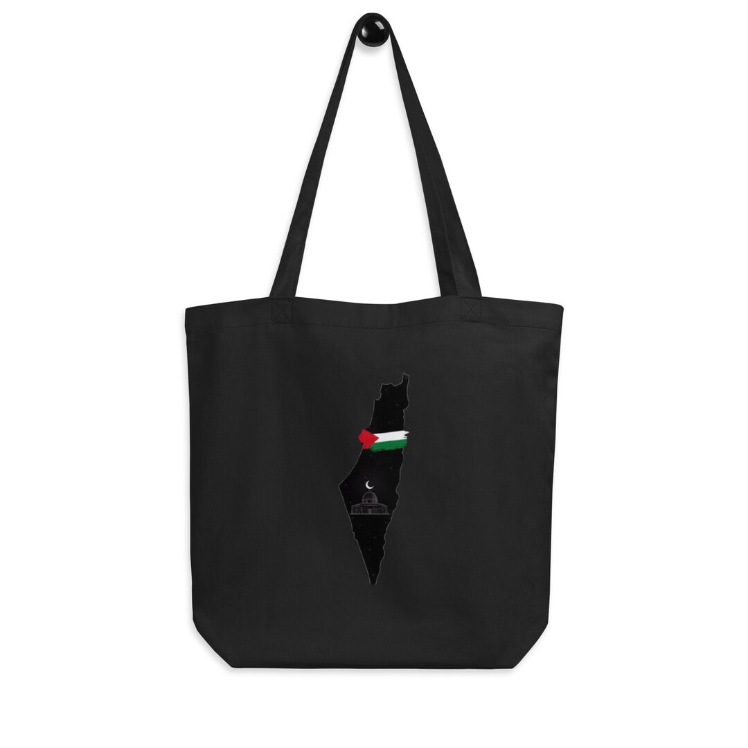 Palestine Flag Tote Bag Carry the Colors of Resilience Diverse Hues for ...