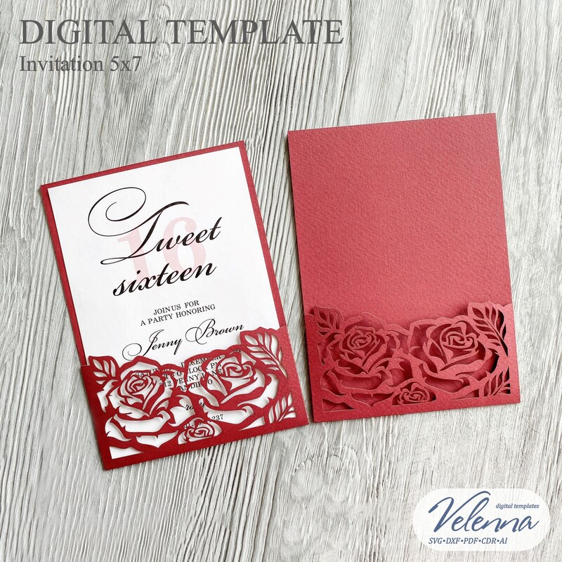 Laser Cut Invites - Etsy