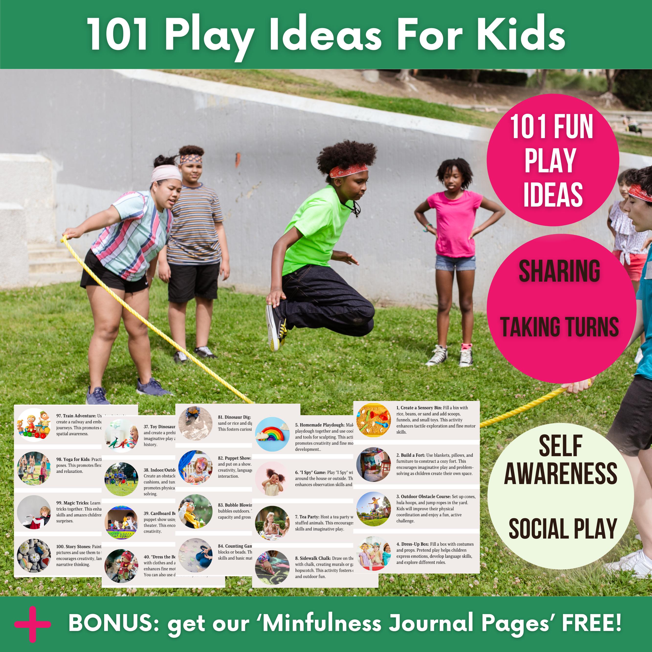 The Power of Play 101 Play Ideas for Parents and Children, Resilience ...