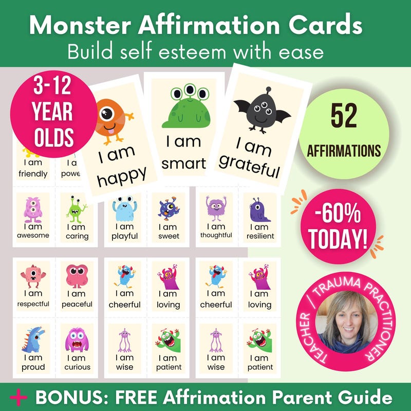 Affirmation Cards - Etsy