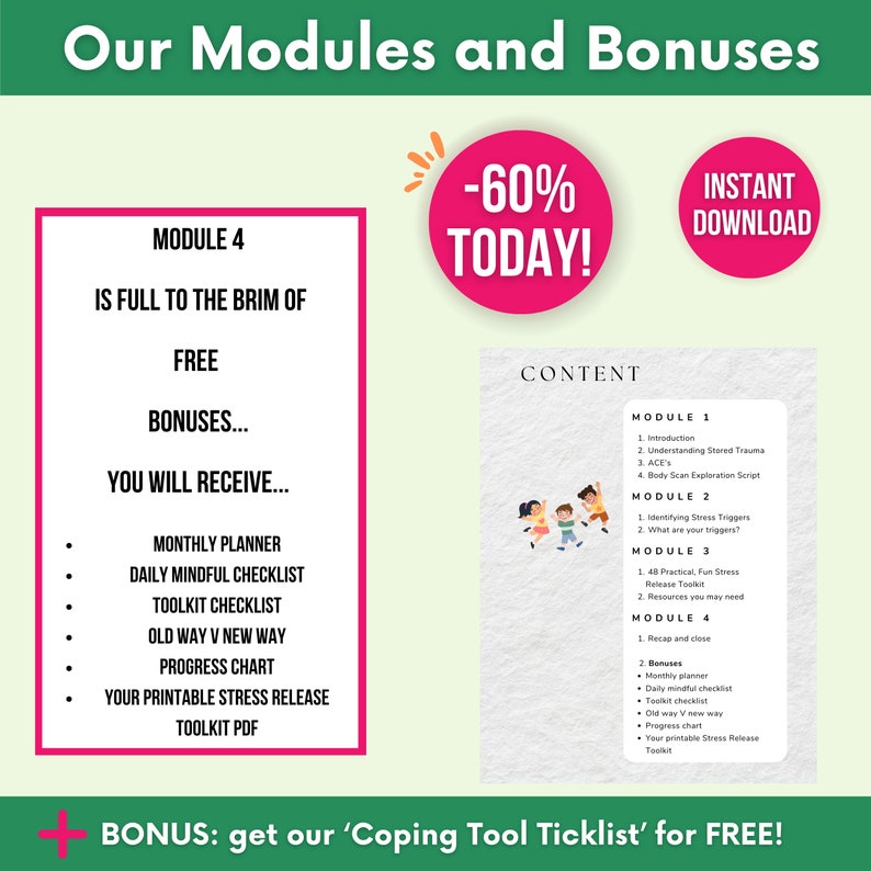 Self Regulation Cards and Guide for Kids, Toolkit for Calm Kids, Stress ...