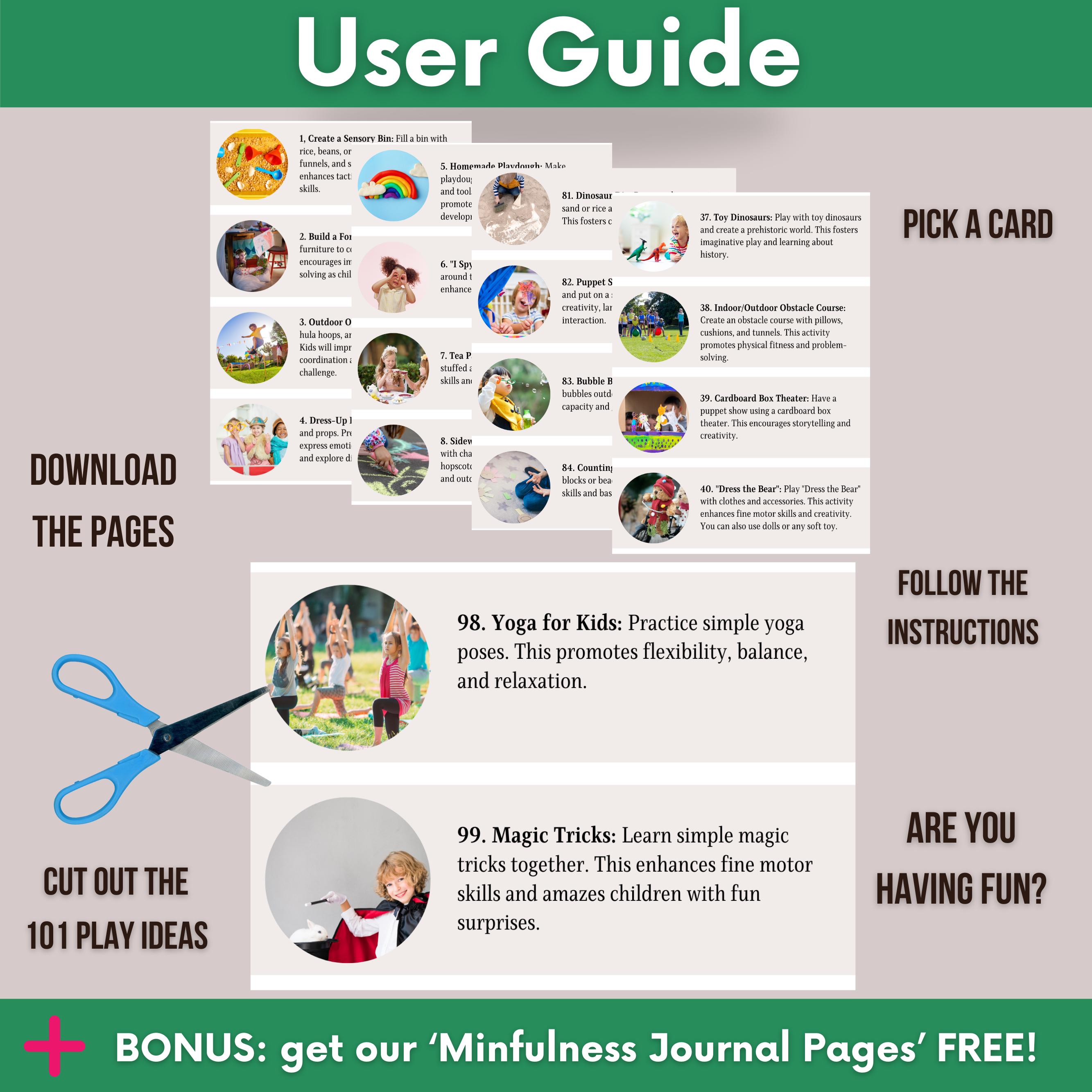 The Power of Play 101 Play Ideas for Parents and Children, Resilience ...