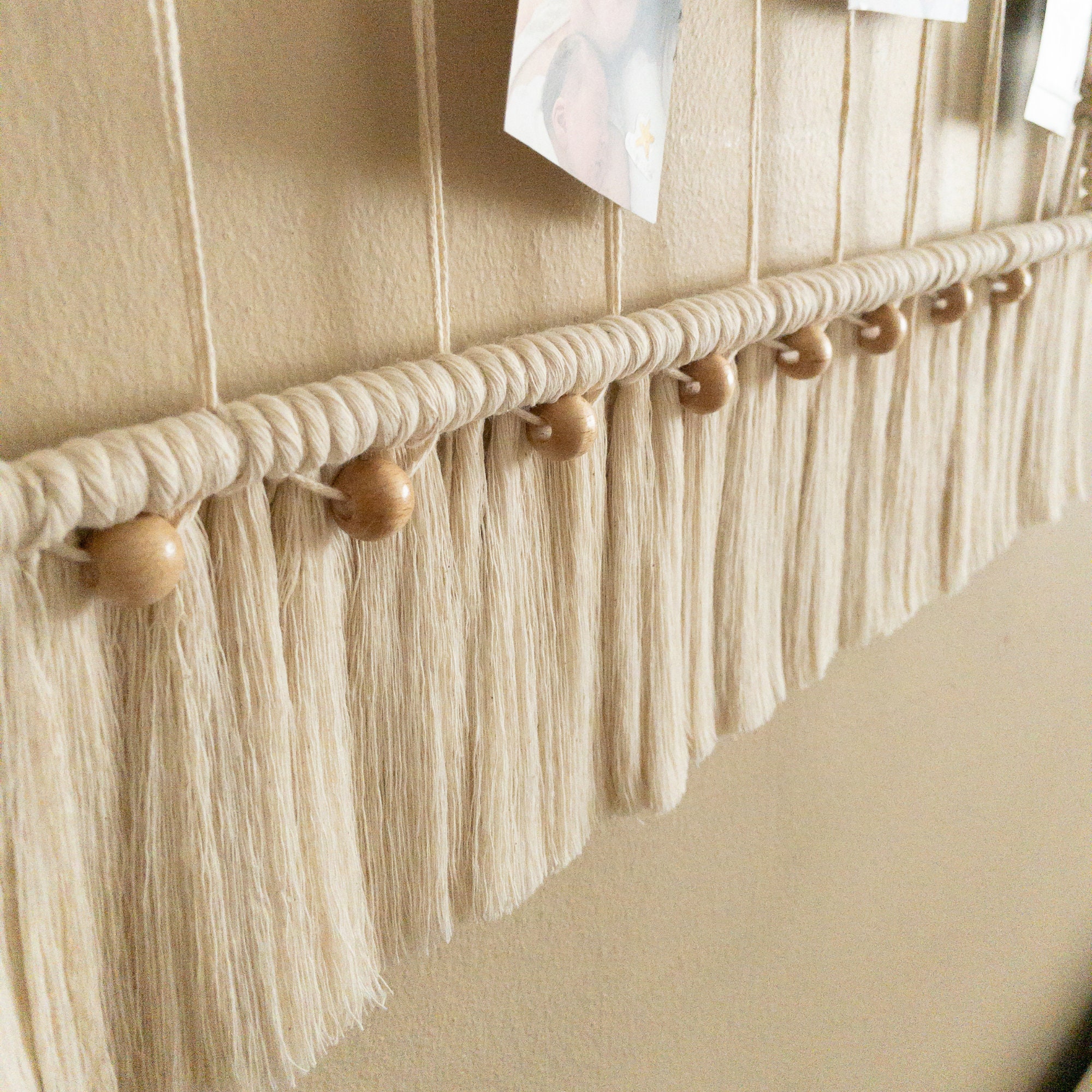 Macrame Photo Holder-mother's Day Gift-father's Day Gift-friends Gift ...