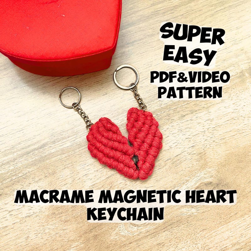 Heart Macrame Pattern - Etsy