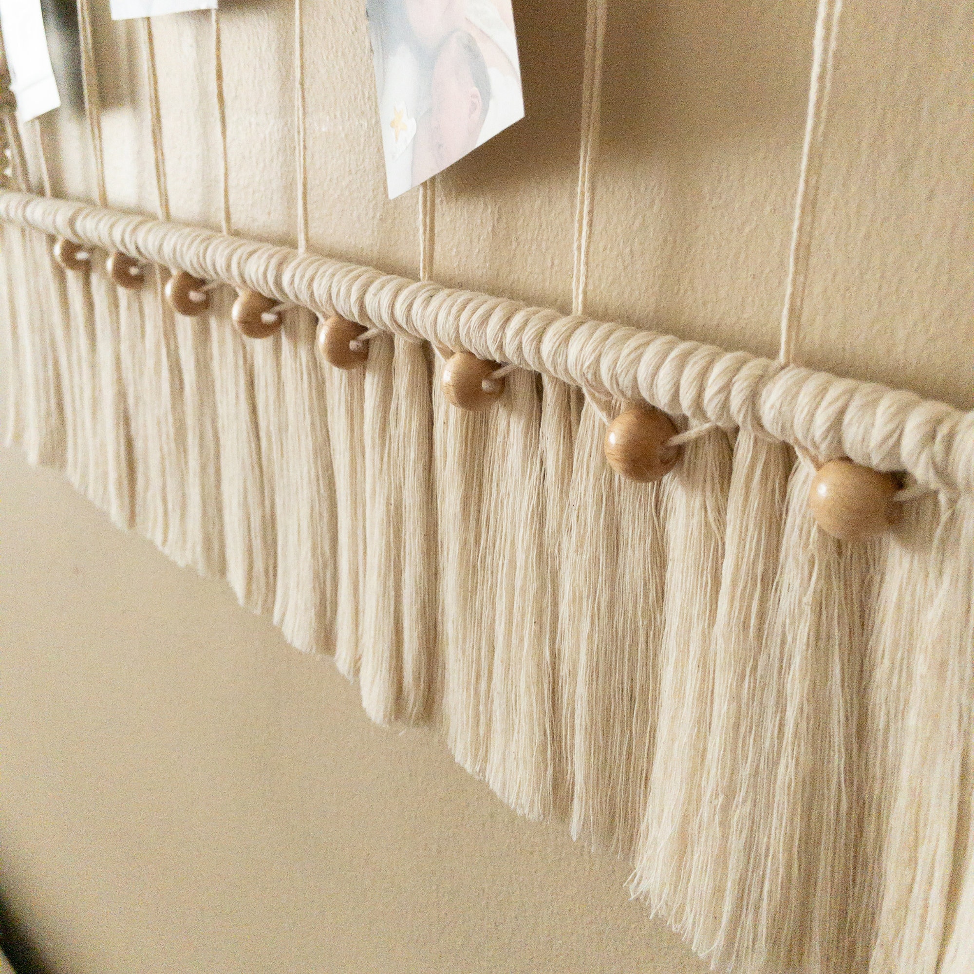 Macrame Photo Holder-mother's Day Gift-father's Day Gift-friends Gift ...