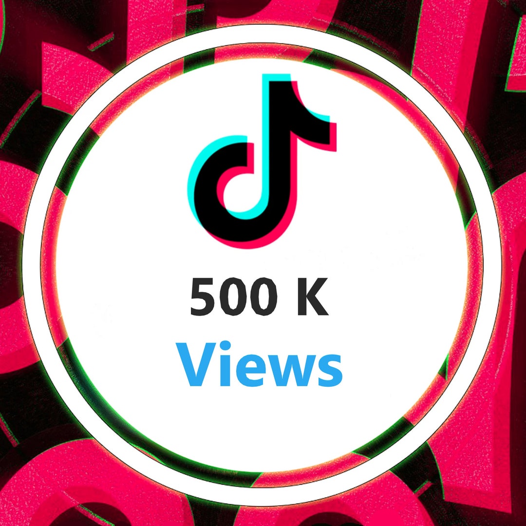 Tiktok 500 K Views - Etsy