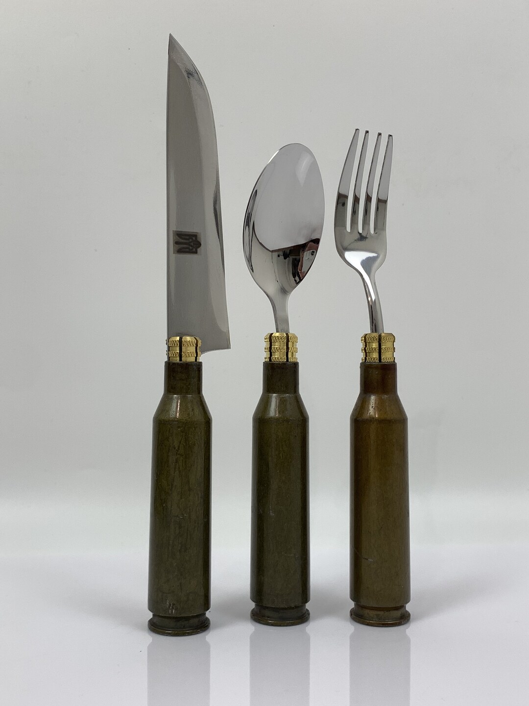 Vintage Military Cutlery Set, Army Mess Kit Utensils, Camping Cutlery ...