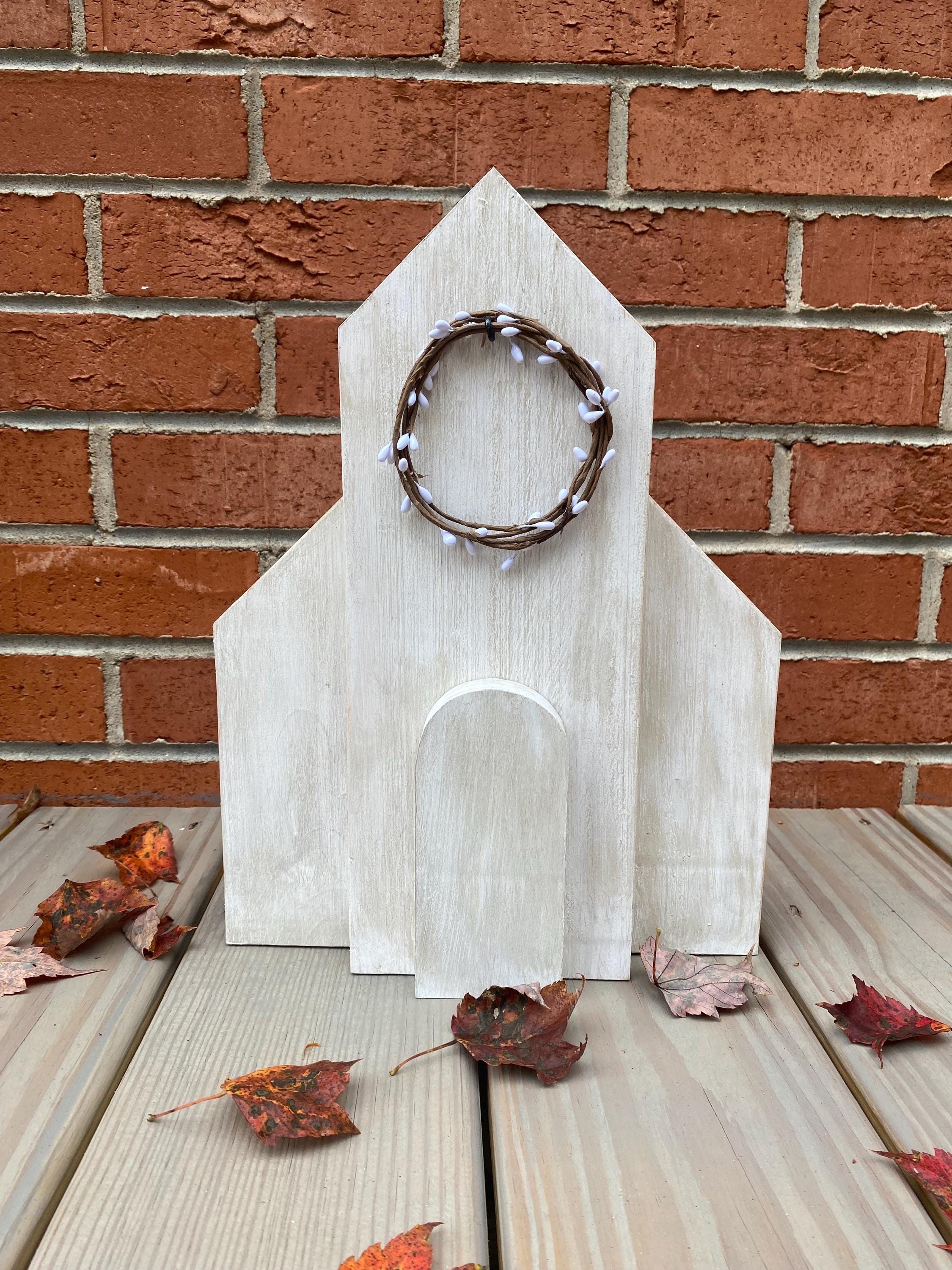 Rustic Wooden Church | Farmhouse Decor | Rustic - Etsy