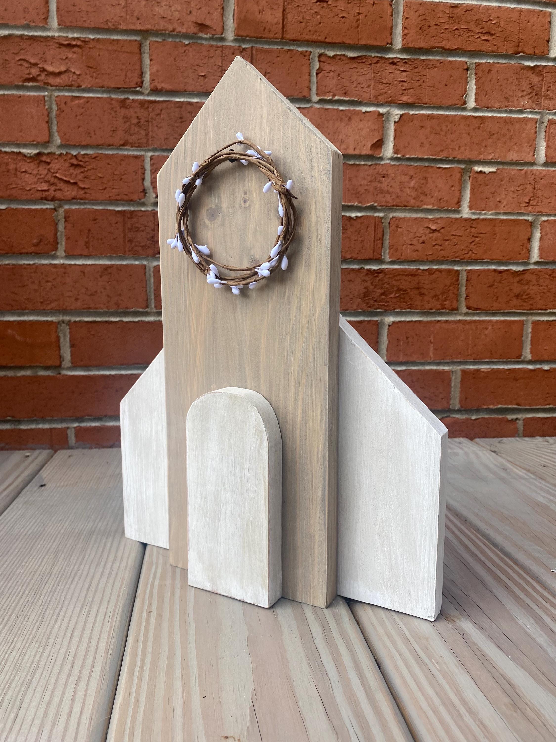 Rustic Wooden Church | Farmhouse Decor | Rustic - Etsy