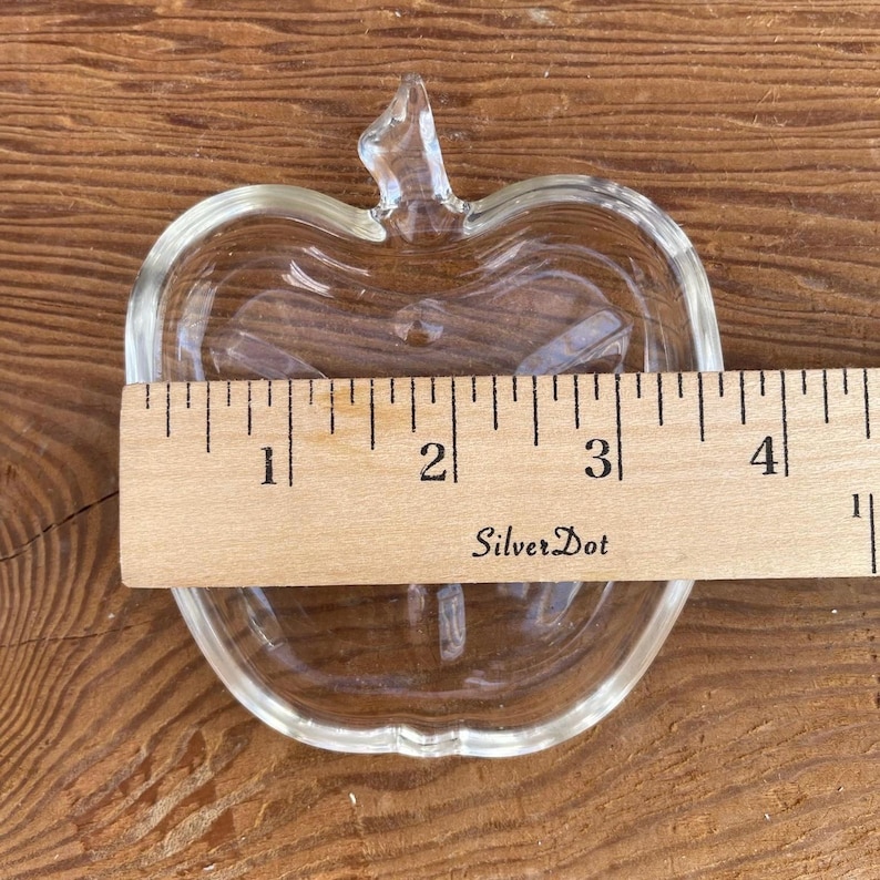 Vintage Hazel Atlas Apple Shaped Glass Dishes - Etsy
