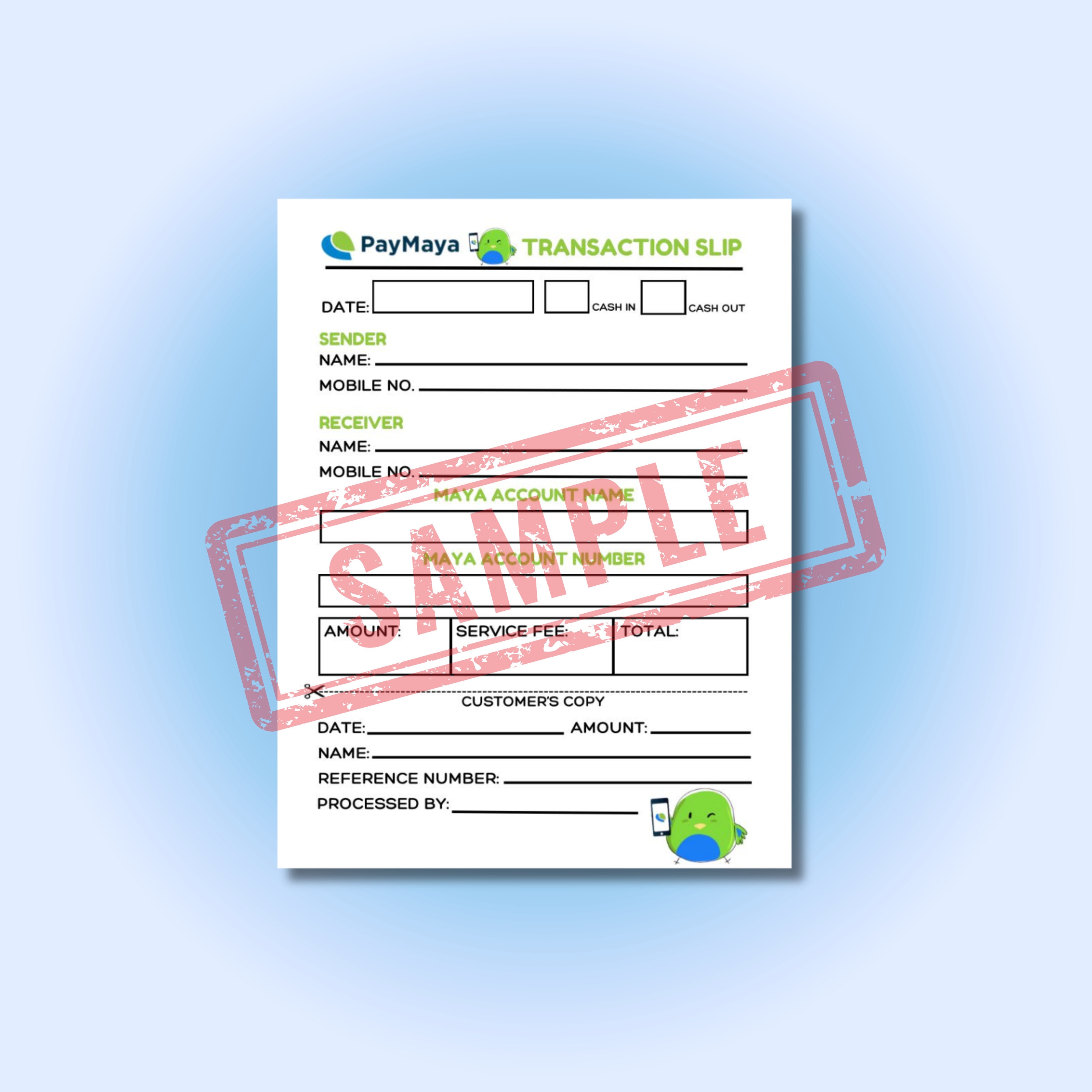 Gcash and Paymaya Transaction Record and Slip Gcash Paymaya Transaction ...