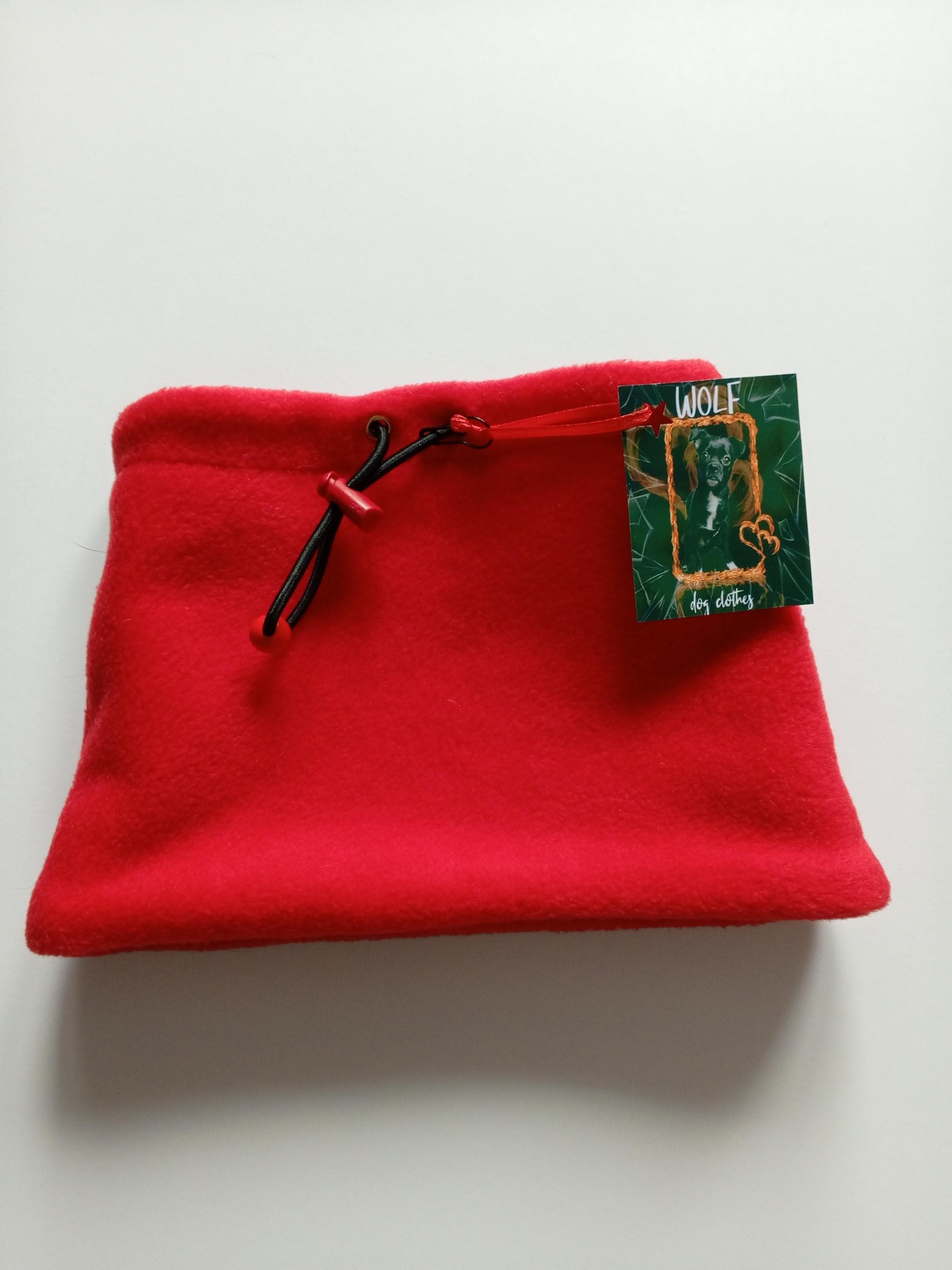 Fleece Dog Snood, Fleece Dog Scarf, Custom Dog Gift, Accessory for Dog ...