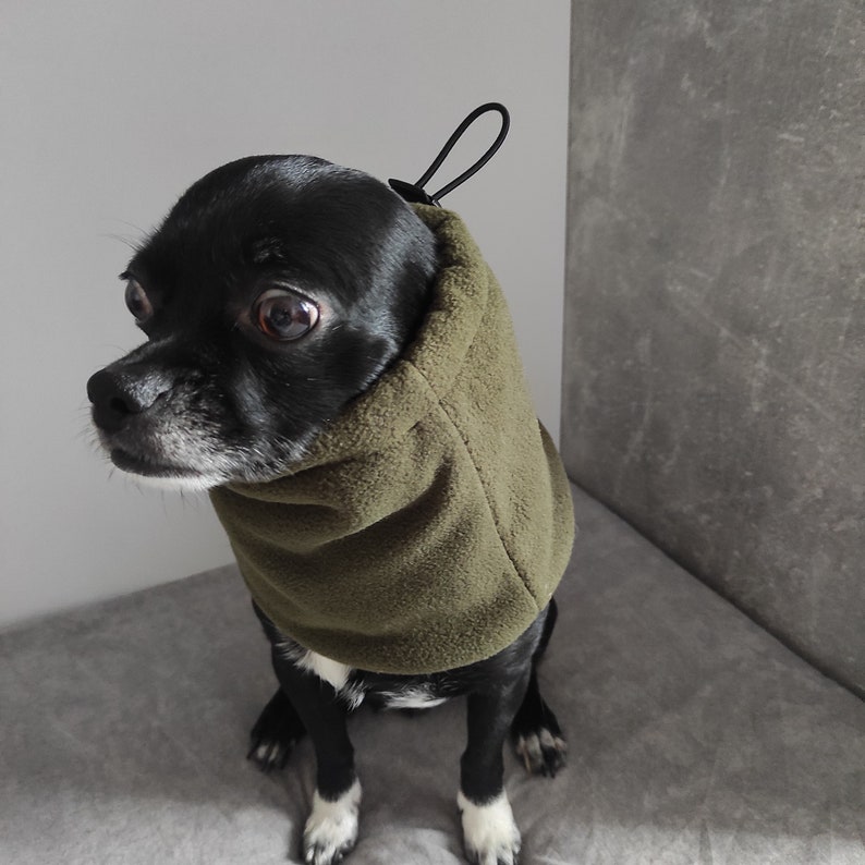 Fleece Dog Snood, Fleece Dog Scarf, Custom Dog Gift, Accessory for Dog ...