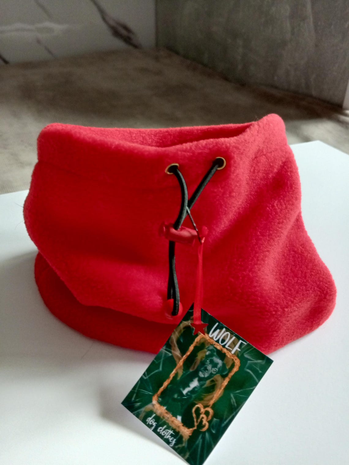 Fleece Dog Snood, Fleece Dog Scarf, Custom Dog Gift, Accessory for Dog ...