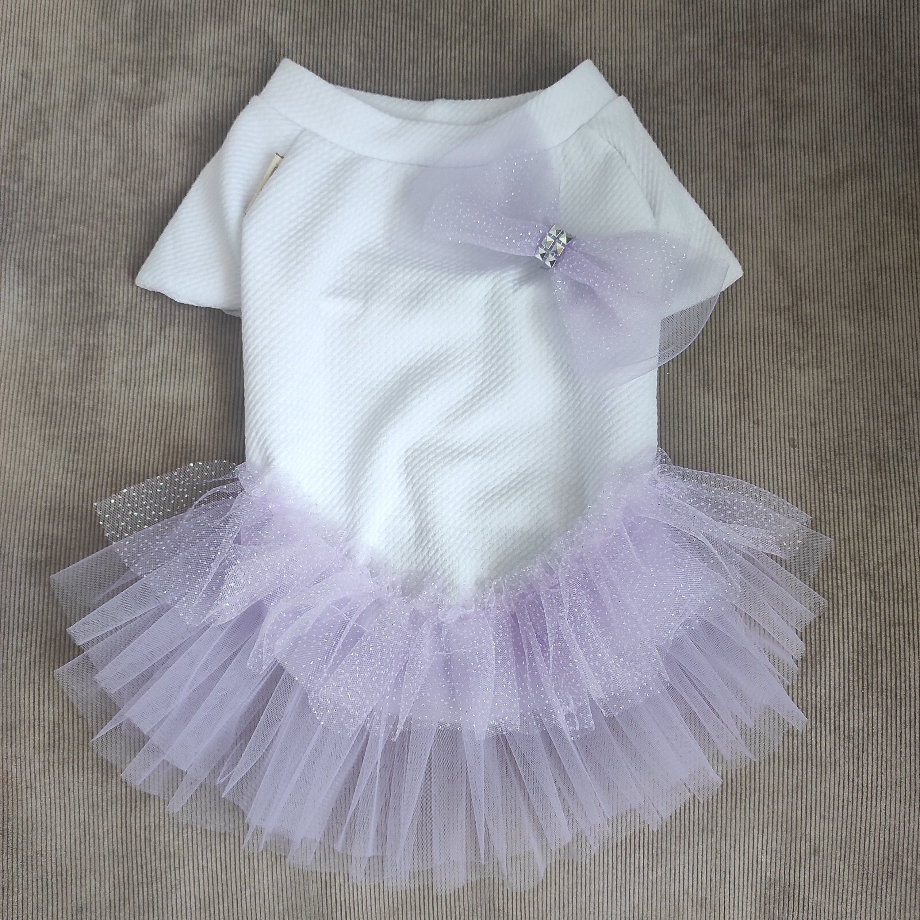 Dress for Dog, White Pet Shirt, Custom Dog Dress, Clothes for Dog and ...