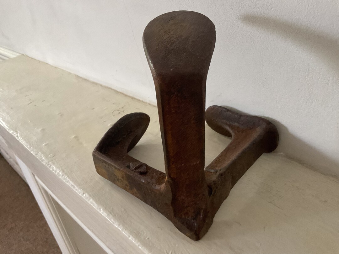 Victorian Era Cast Iron Cobbler's Anvil Antique Dual Arrow Design Shoe ...