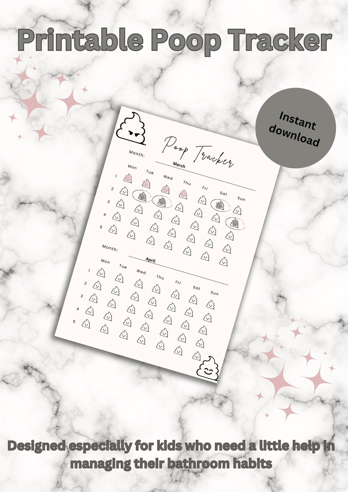 Poop Tracker - Etsy