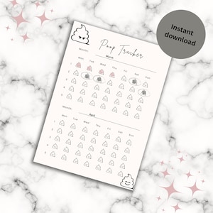 Poop Tracker - Etsy