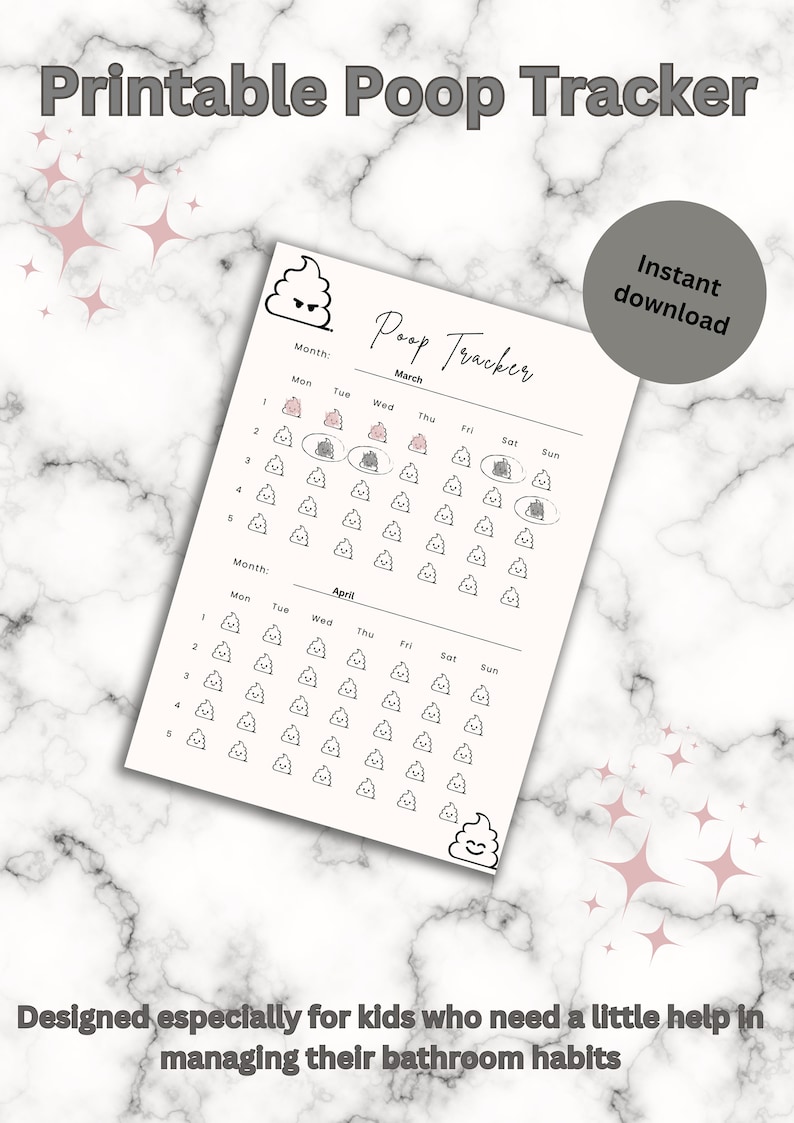 Poop Tracker - Etsy
