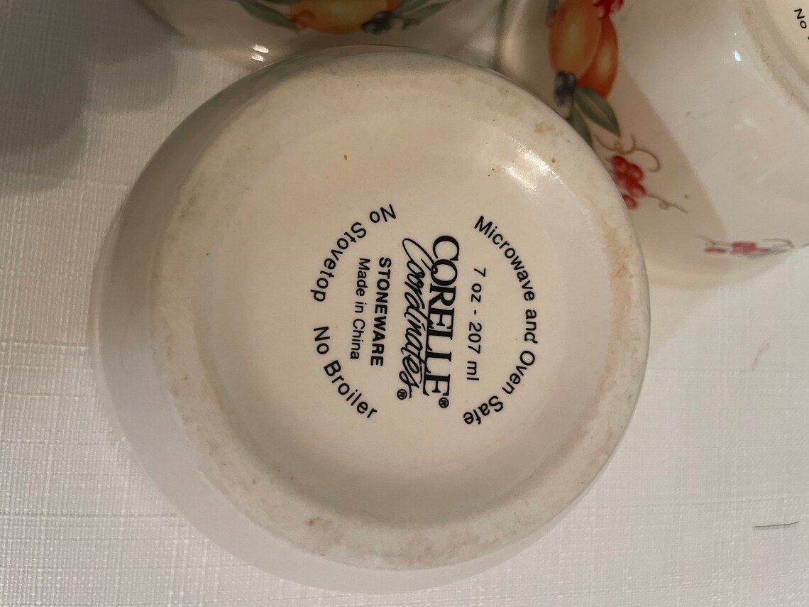 Corelle Abundance Chutney Ramekins - Etsy