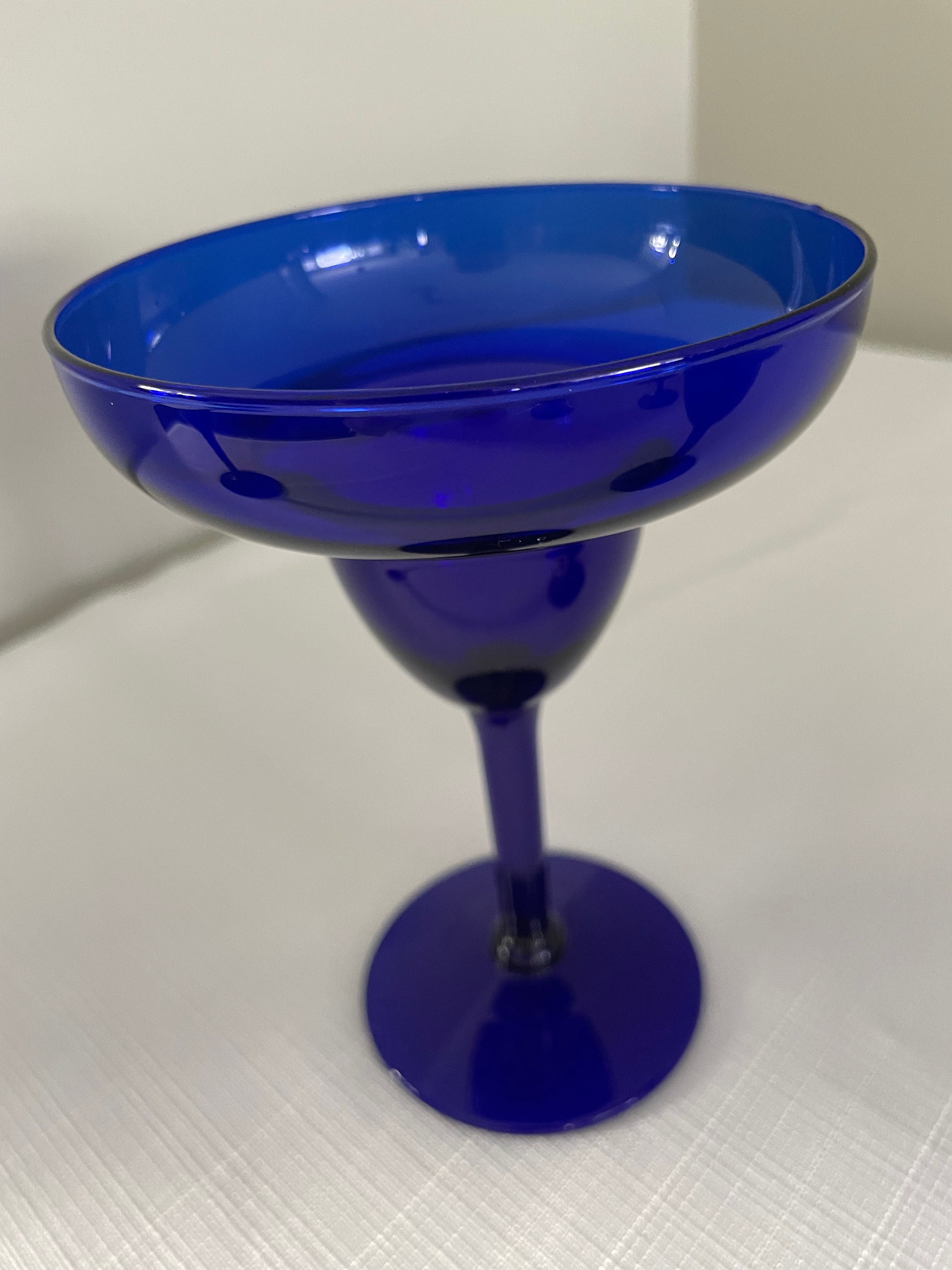 Vintage Cobalt Blue Cocktail Glasses - Etsy