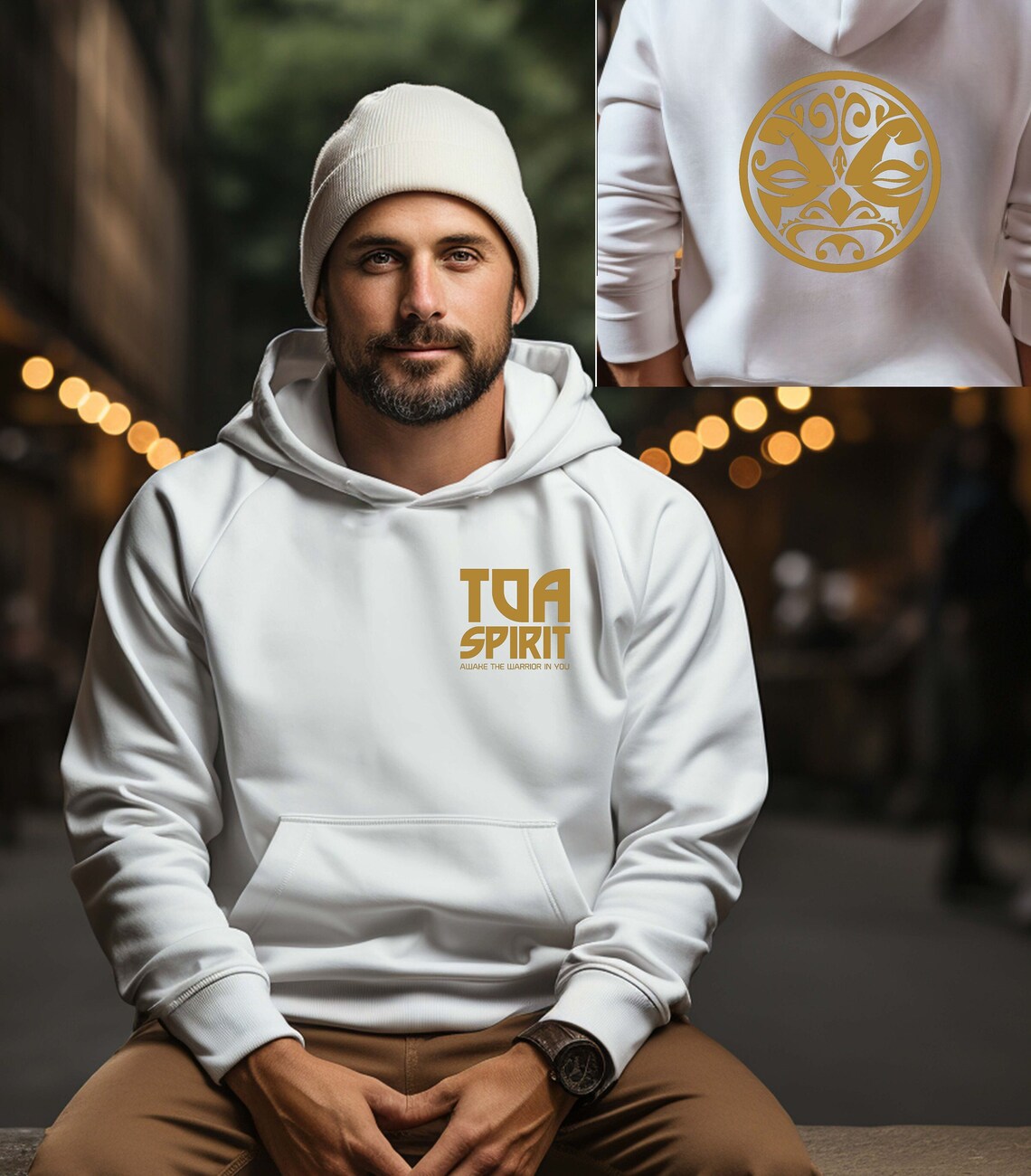 Toa Spirit Hoddie / Awake the Warrier in You / Toa Spirit Means ...