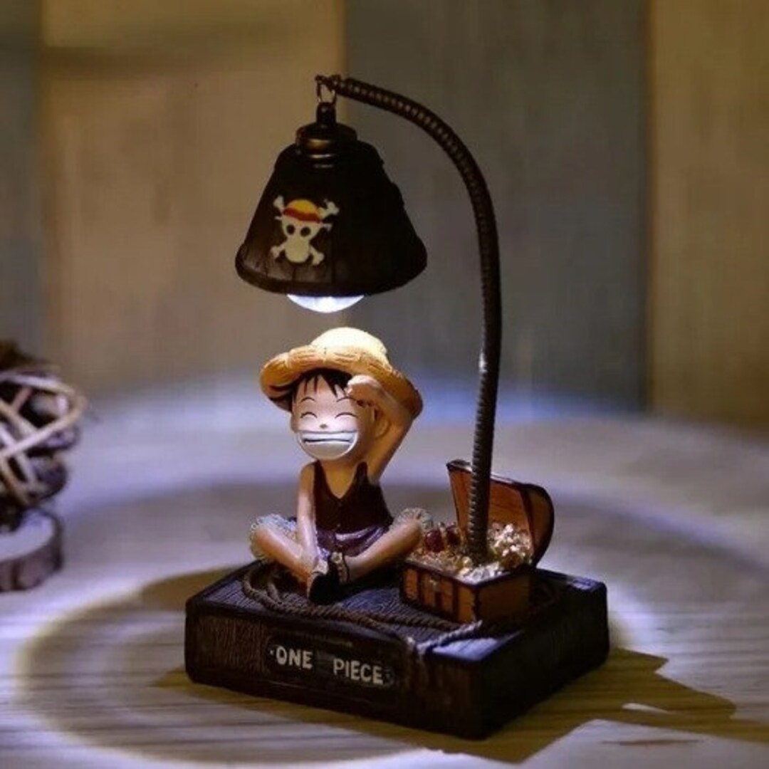 One-piece-luffy Night Stand/desktop Night Light Decoration - Etsy