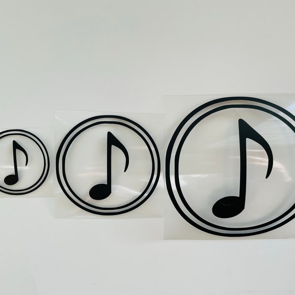 Music Notes Decal - Etsy