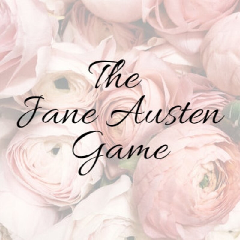 Jane Austen Card - Etsy
