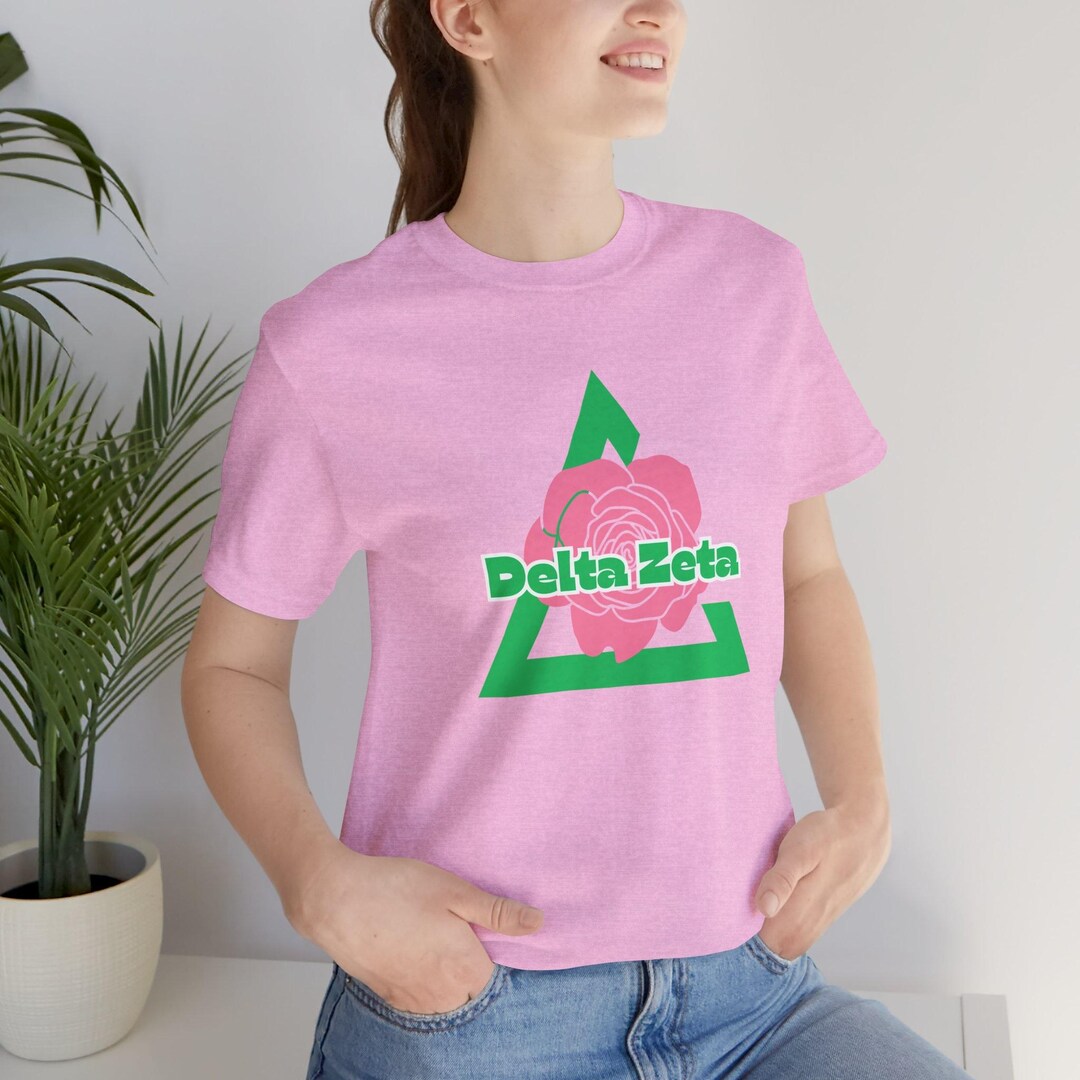 Delta Zeta Sorority Tee - Delta and Rose - Etsy