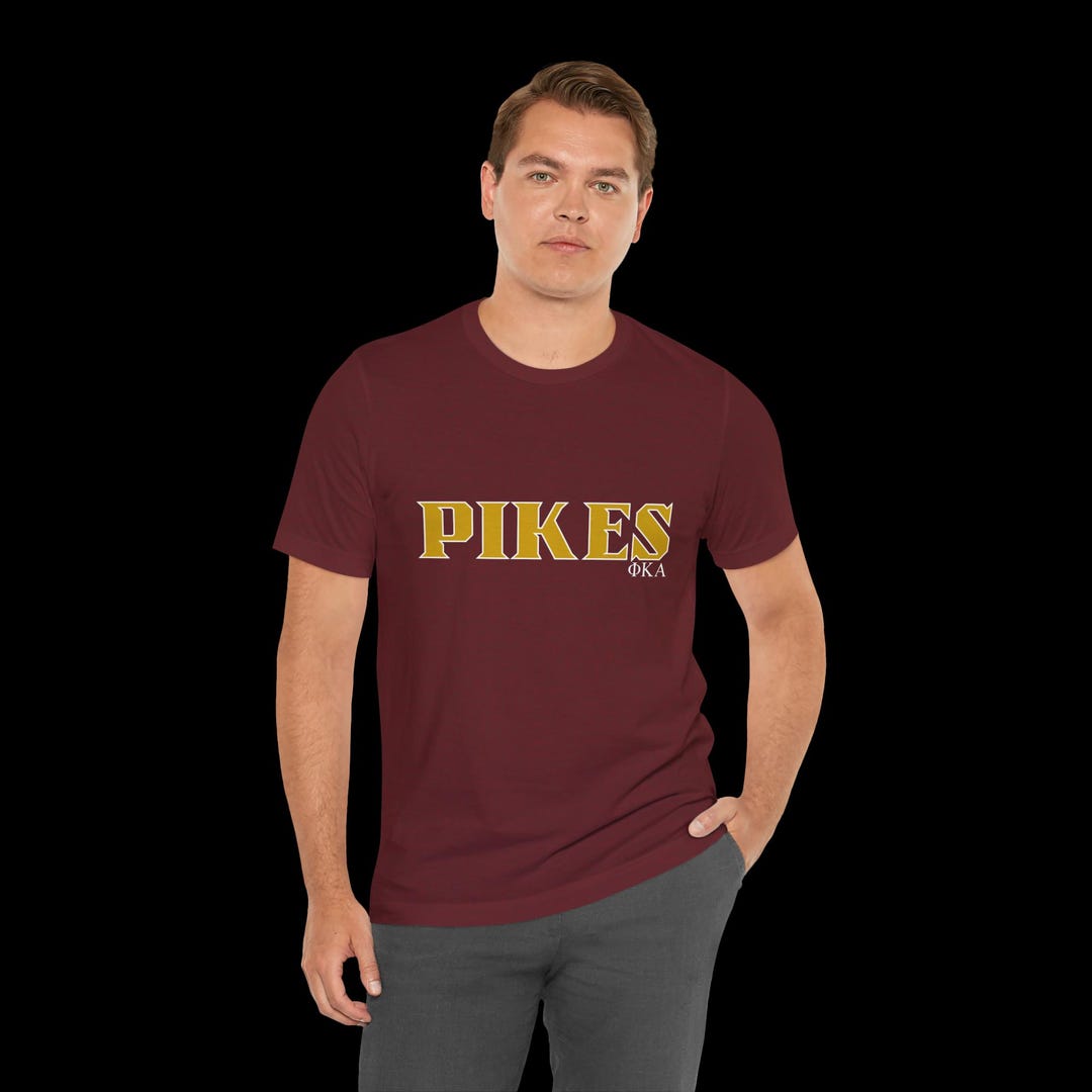 Pi Kappa Alpha - PIKES Letters Under - Etsy