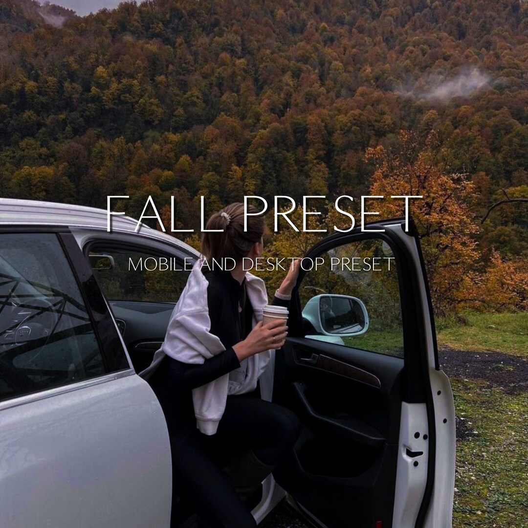 Fall Preset,lightroom Preset, Digital Download, Fall Photos, Fall ...