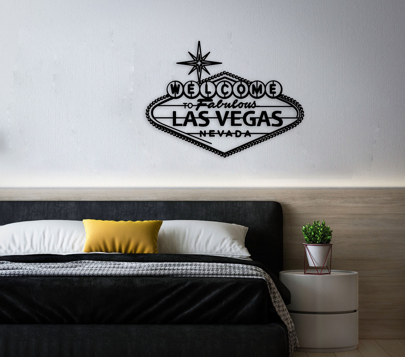 Las Vegas Metal Wall Art Welcome to Las Vegas Wall Sign Casino Wall ...