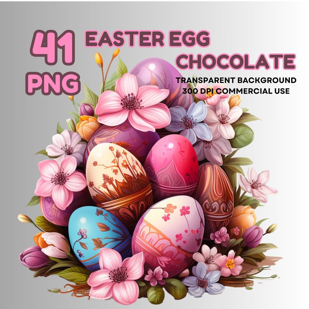 41 Easter Egg Chocolate PNG, Transparent Background, High-quality ...