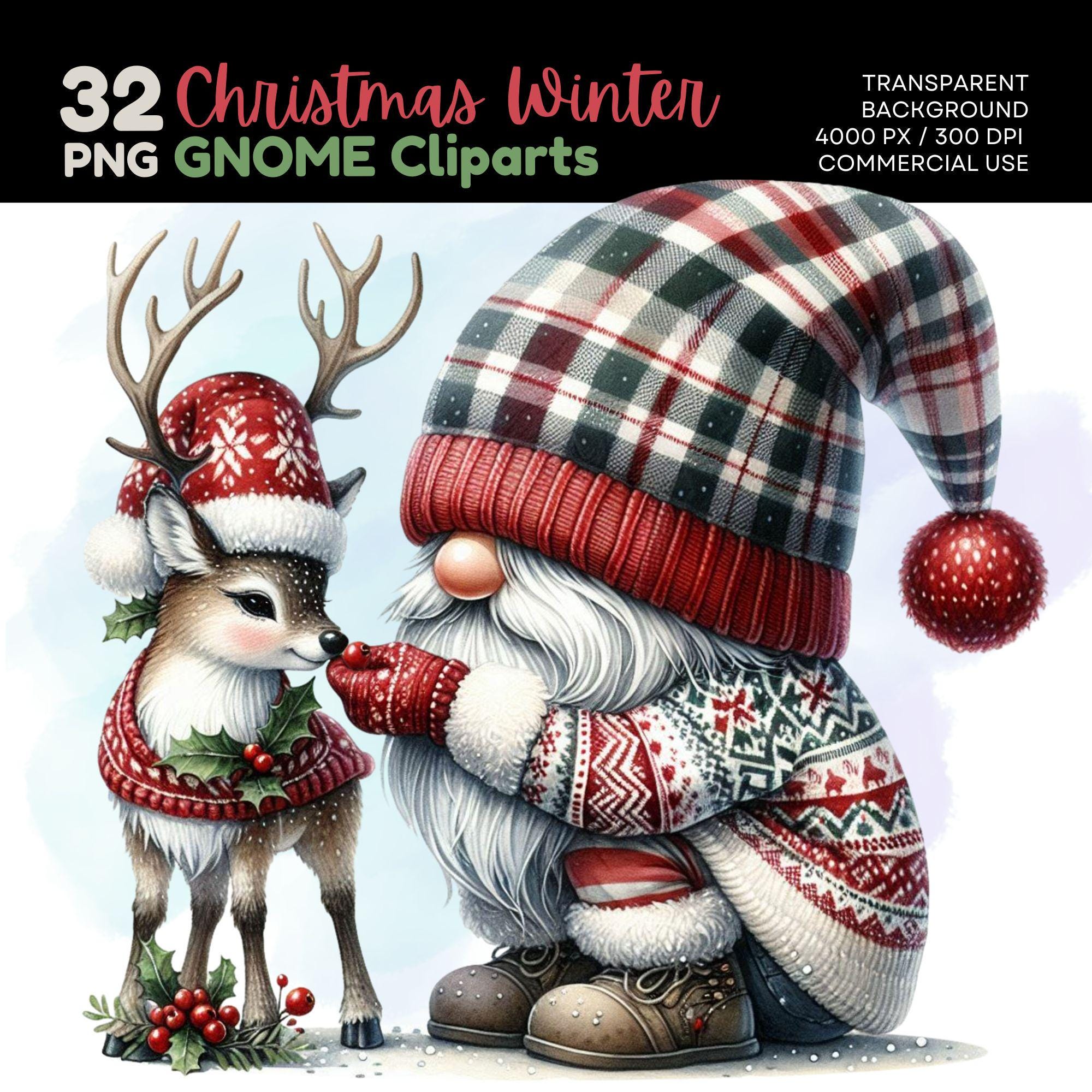 Christmas Winter Gnome Artful, Holiday Gnomes Cuteness, Christmas ...