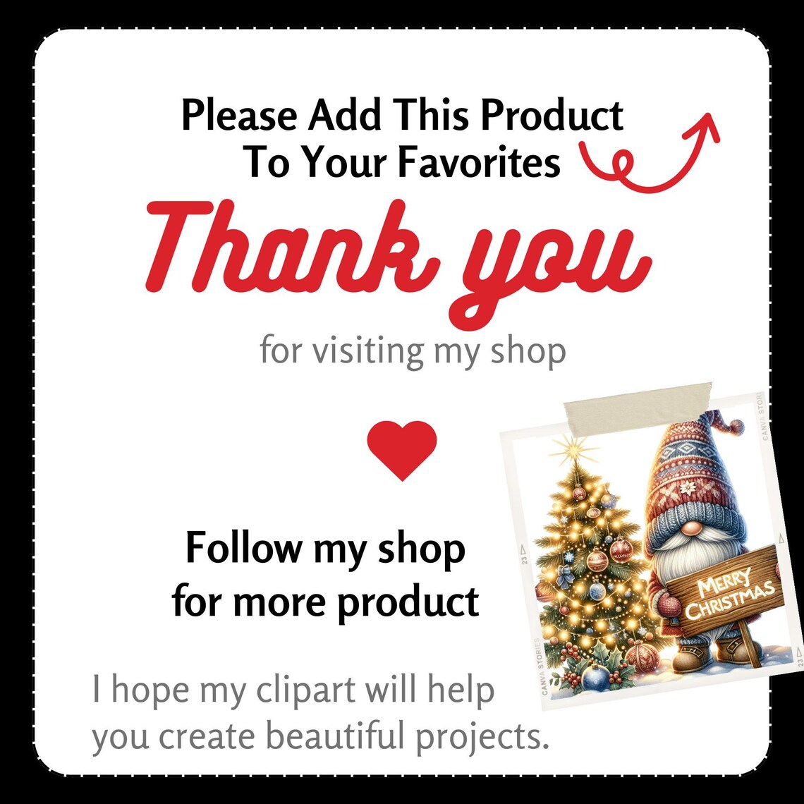 Christmas Gnome Clipart Bundle: 36 Holiday Pngs (commercial Use) - Etsy