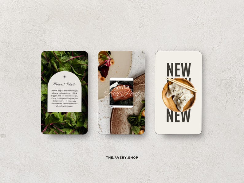 Mega Restaurant Instagram Templates Bundle, Canva Social Media ...