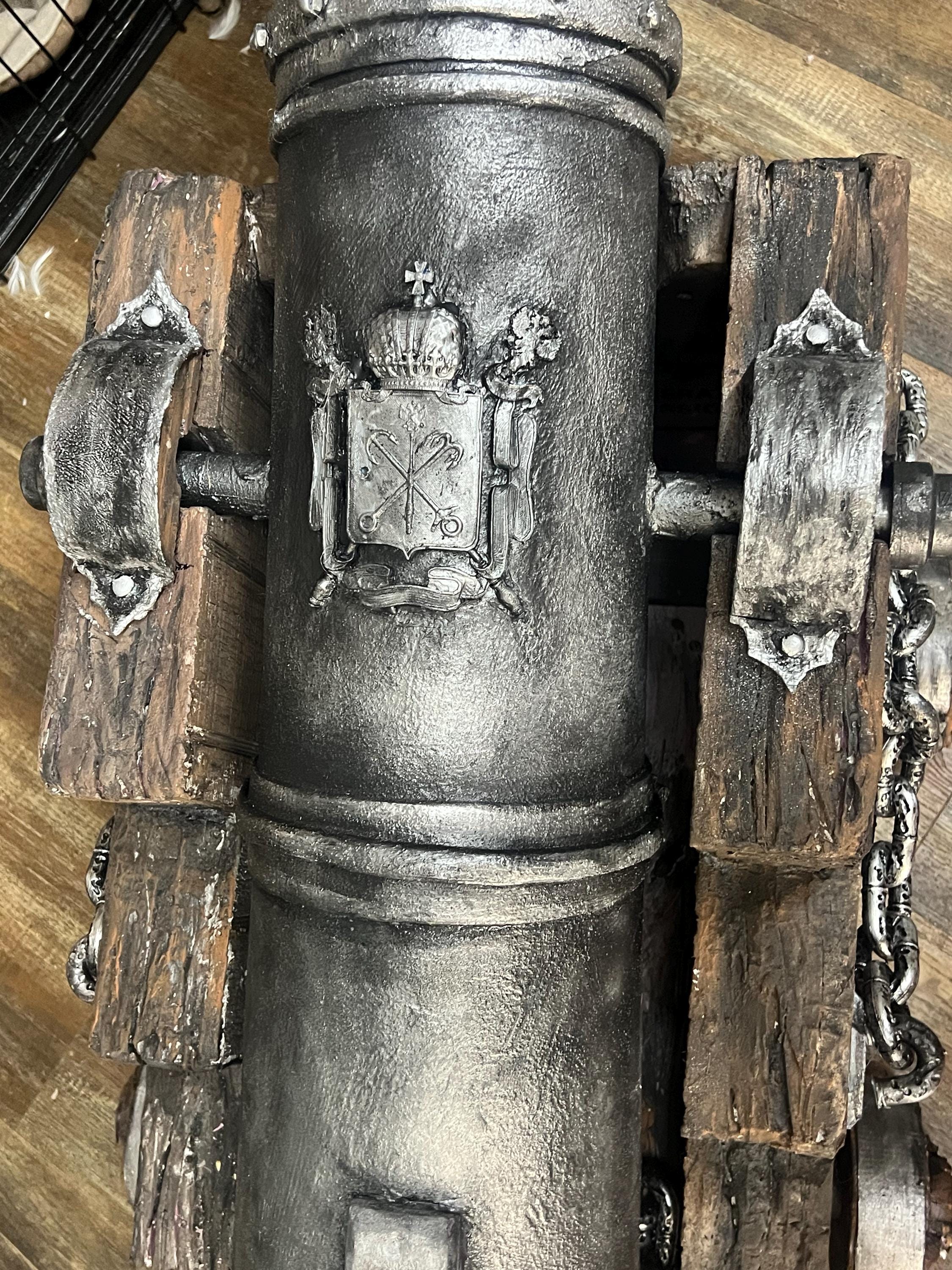 Full Size Naval / Pirate Cannon Prop With Fogger Hookup (opt), Hand ...