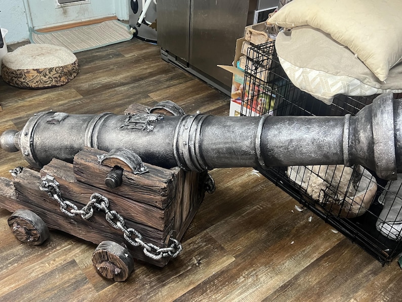 Full Size Naval / Pirate Cannon Prop With Fogger Hookup (opt), Hand ...