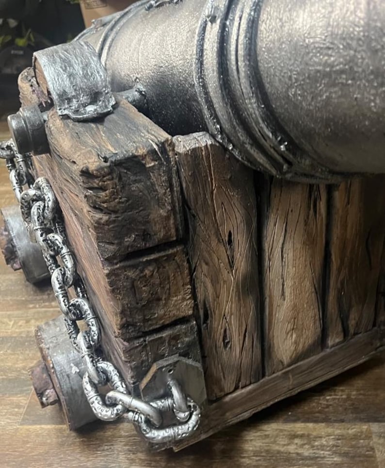 Full Size Naval / Pirate Cannon Prop With Fogger Hookup (opt), Hand ...