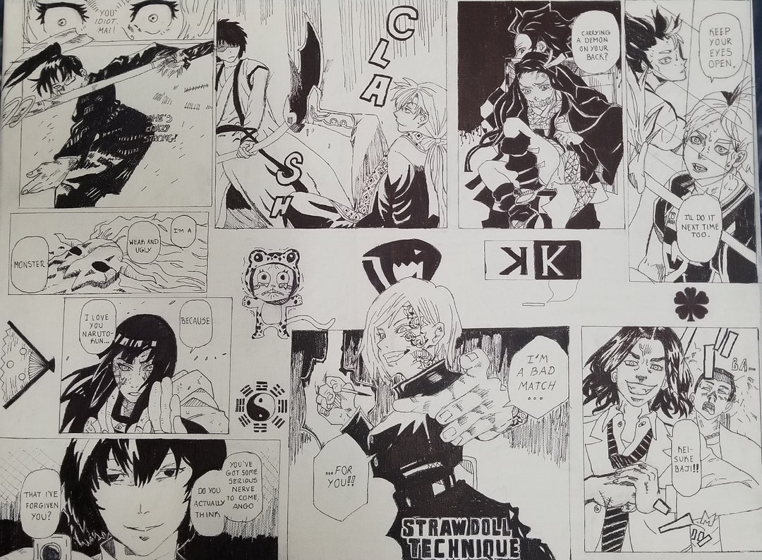 Anime Pinboard - Etsy