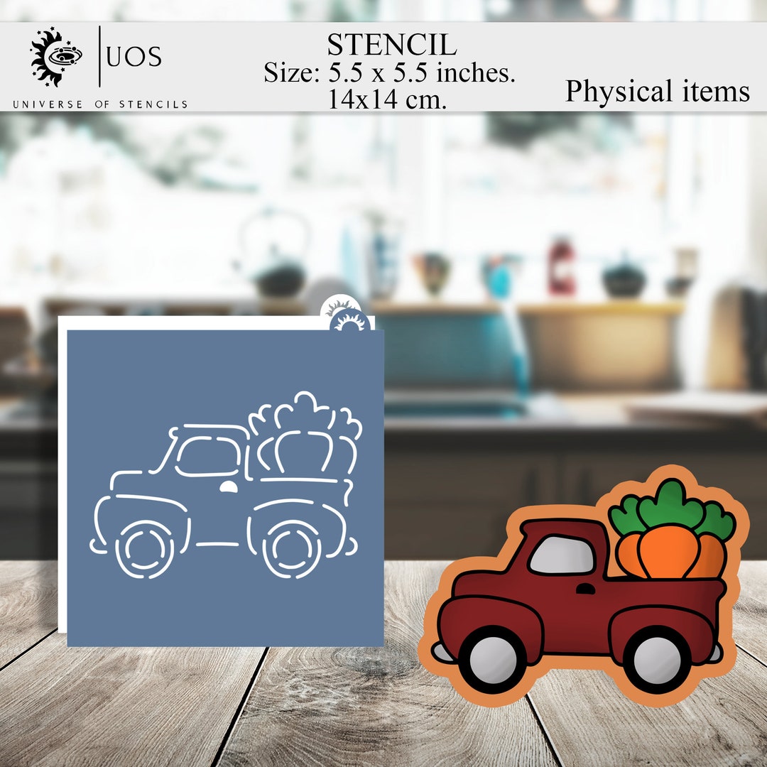 Stencil Car, Cookie Stencil, Stencil Easter, Carrot Stencil, Universal Stencils - Etsy