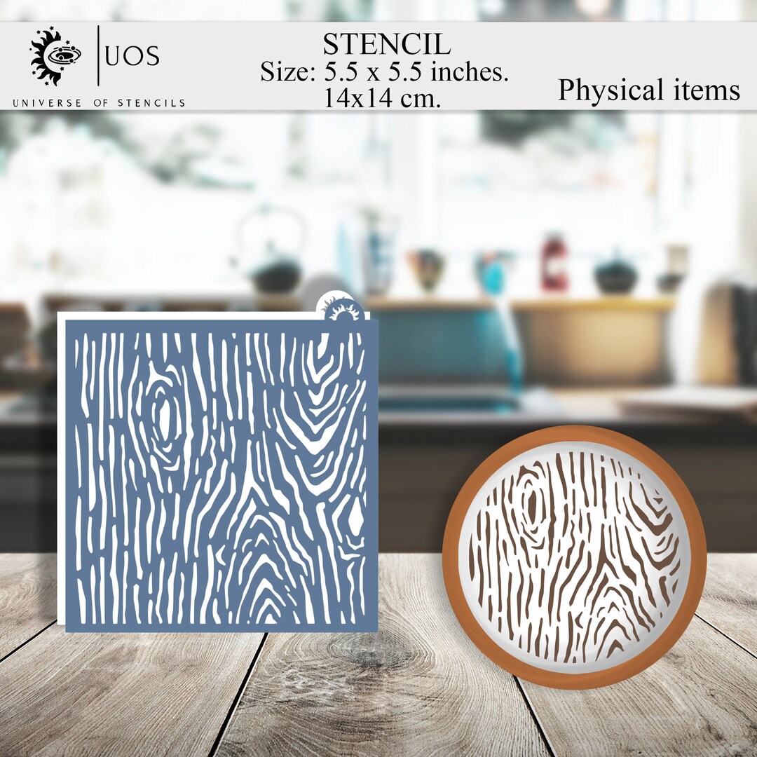 Stencil Wood Grain, Cookie Stencil, Filigree Stencil, Universal ...
