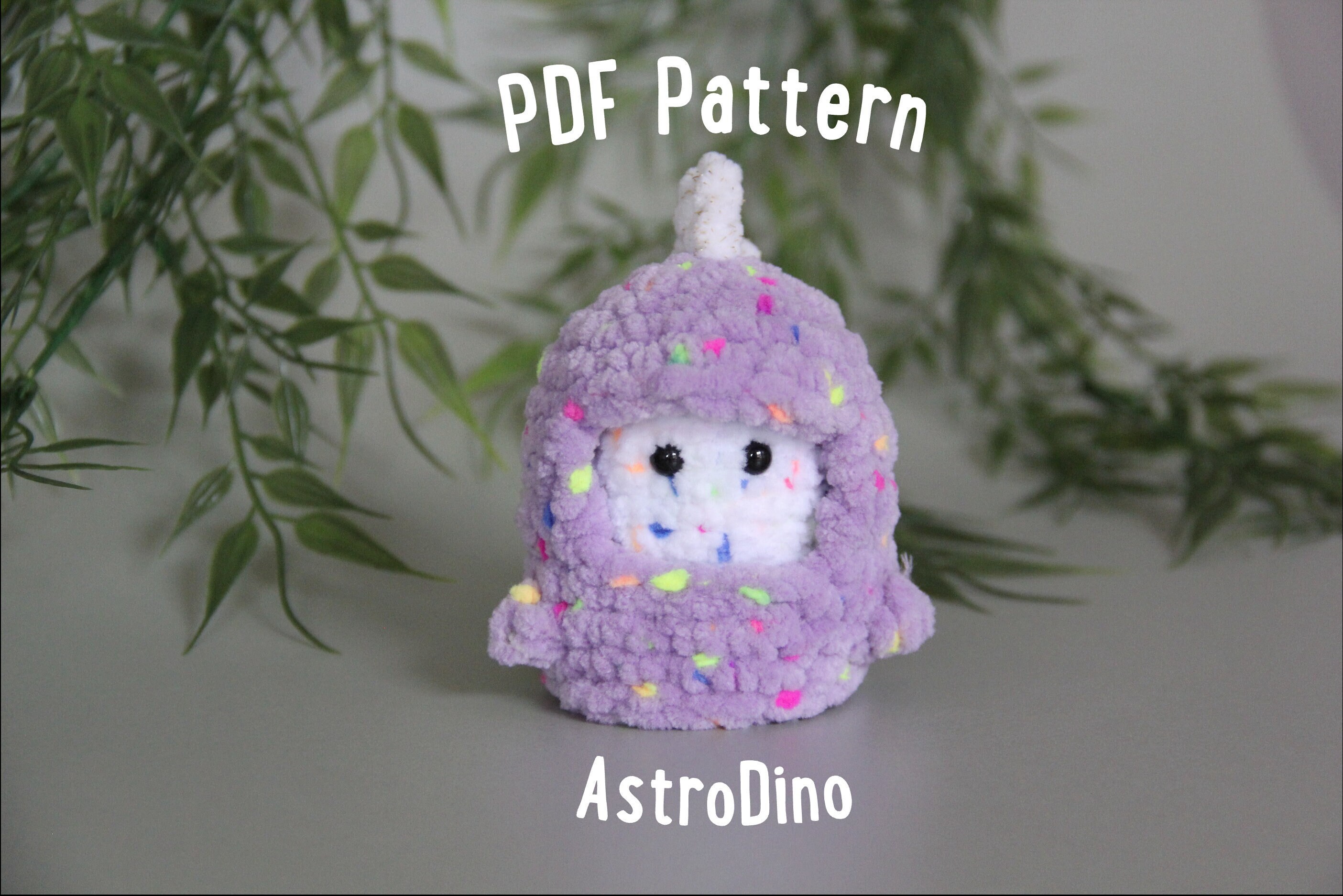 Crochet Astronaut in Dinosaur Costume Amigurumi PDF Pattern, Inside ...