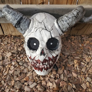 Ancient Cosmic Monster Mask Paper Mache Halloween Mask - Etsy
