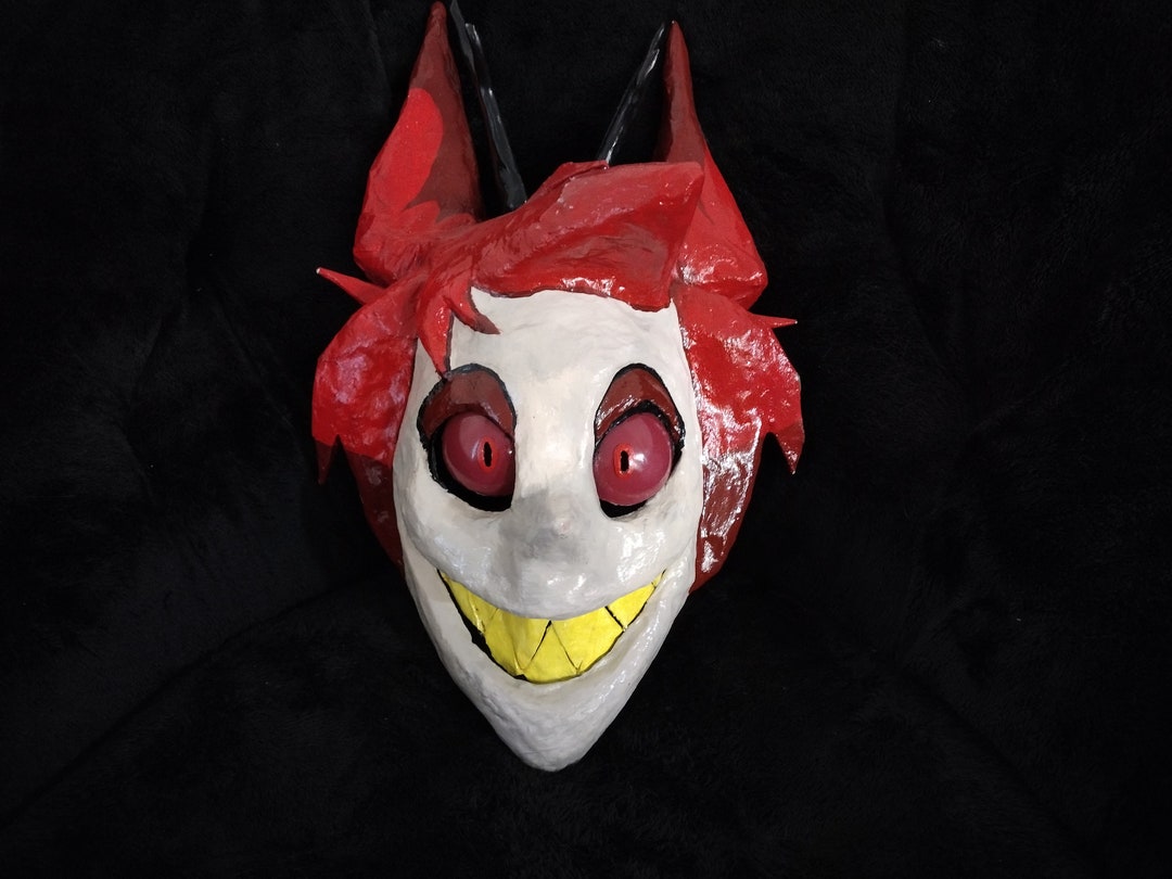 The Best Showman Mask Scary Paper Mache Mask Halloween Moving Jaw Mask ...
